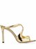 Сандалии JIMMY CHOO Anise, размер 35 EU, золотой