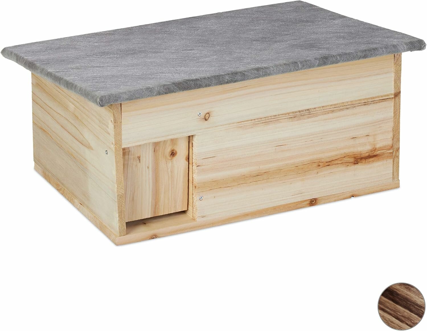 Домик для ежа; Домик из натурального дерева для ежика, для грызунов