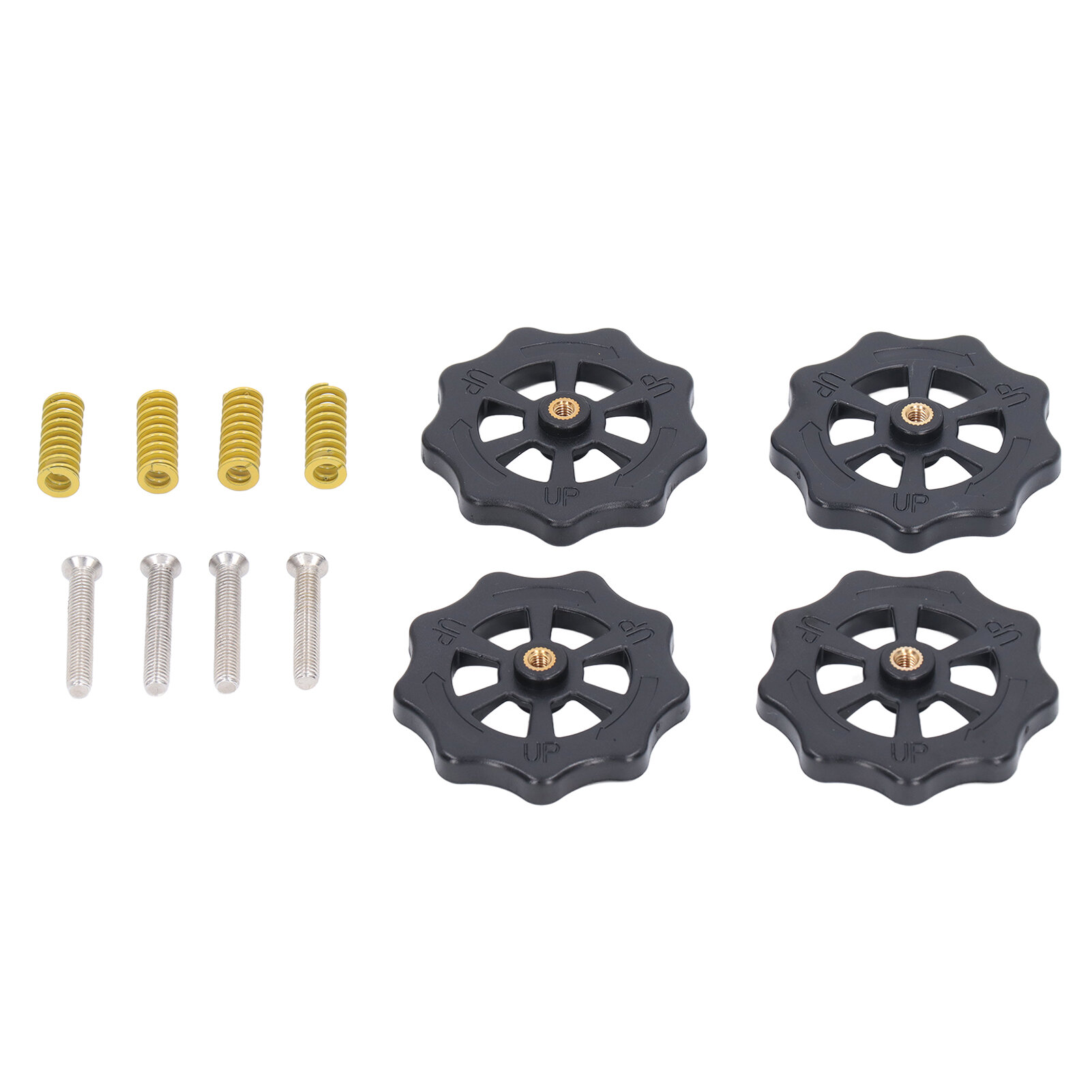 Гайка для выравнивания нагреваемой платформы, гайка для ручного выравнивания, комплект пружинных винтов для нагреваемой платформы для 3D-принтера