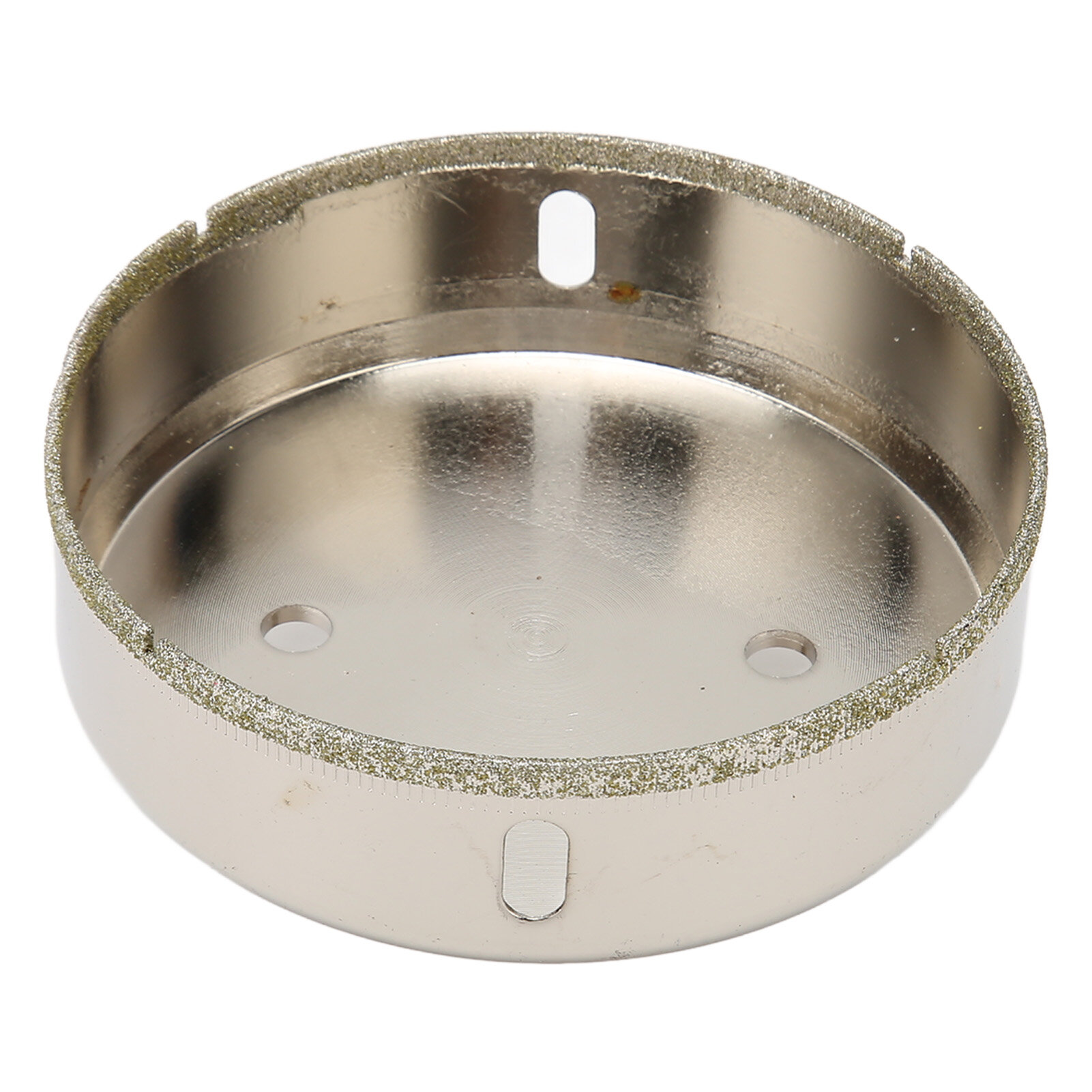 Бит для сверления алмазный циркулярный электрохимическое покрытие для стекла, яшмы, плитки размер 100мм, набор в упаковке: 1 бит, 1 ящик для хранения