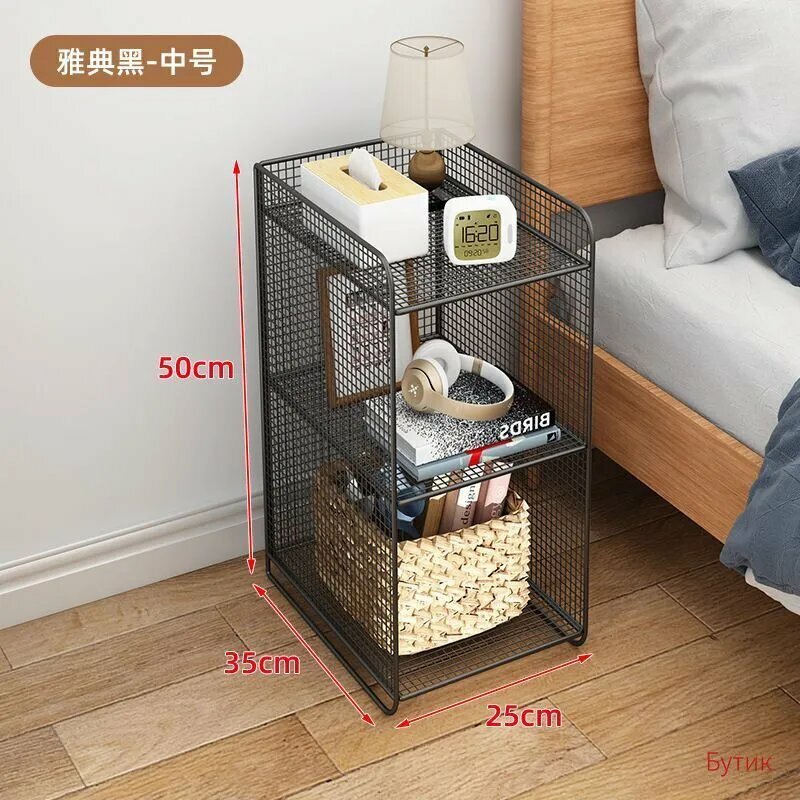 Этажерка, 2 секц, Металл, 35х25х50 см(производитель высокого качества)