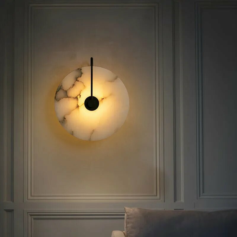 Испанский мраморный настенный светильник коридор крыльцо проход гостиная фоновая стена светодиодная спальня