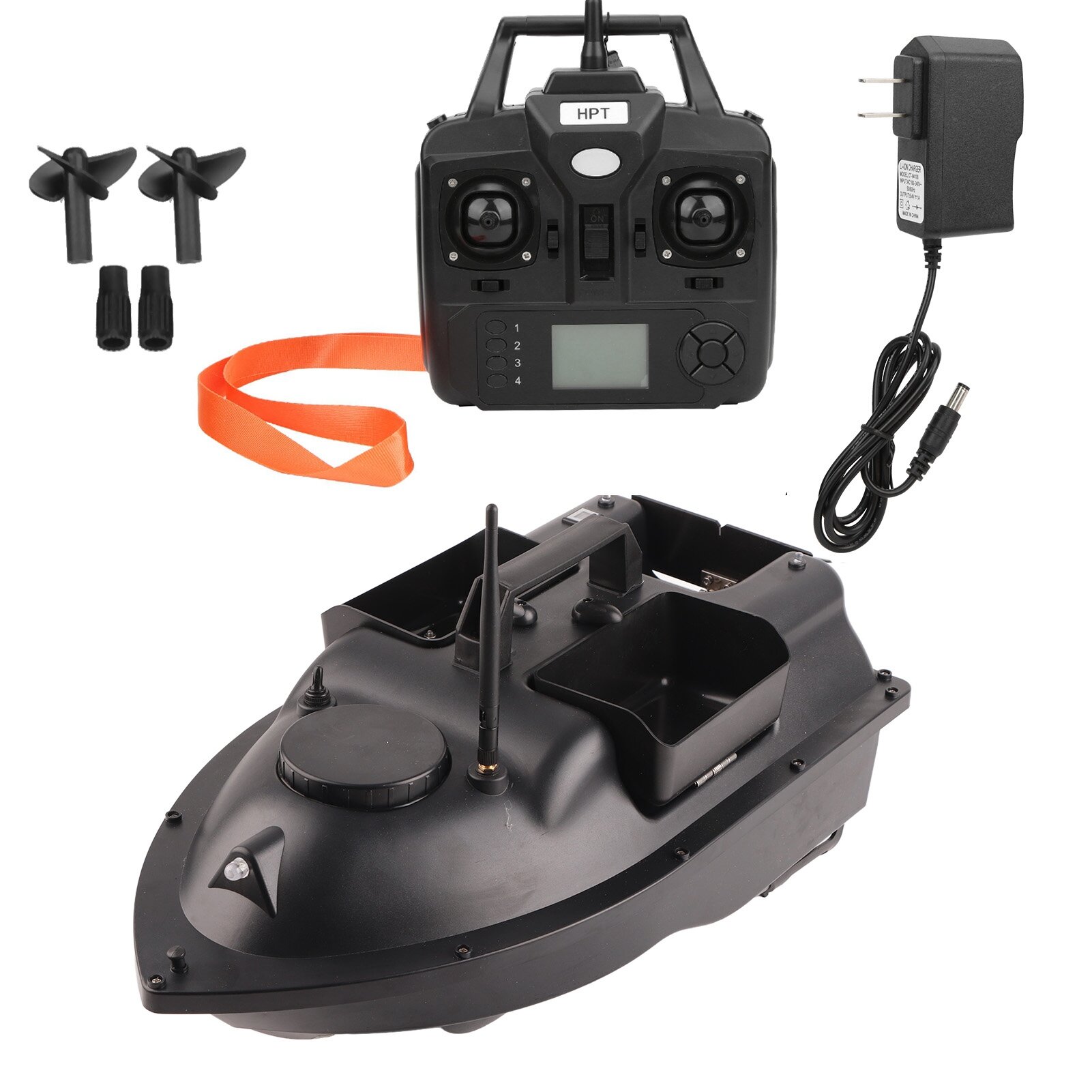 Двухмерный интеллектуальный дистанционный контроль Fiefer 500M GPS Location Fishing Boat
