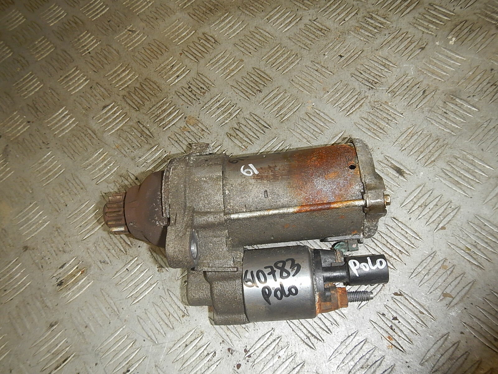 Б/У Стартер, Volkswagen (Фольксваген)-POLO (SED RUS) (11-) VOLKSWAGEN POLO (Sed RUS) (11-) CWV Небольшая коррозия на корп...