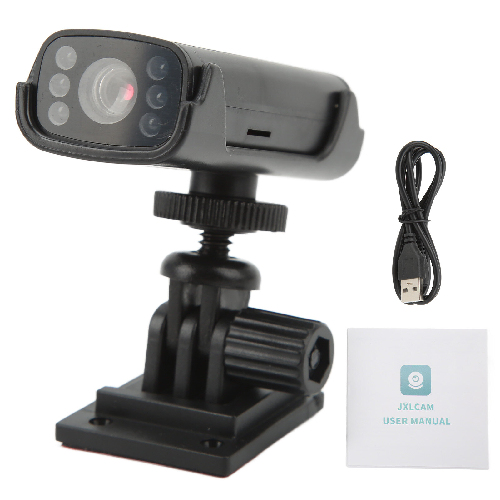 Беспроводная инфракрасная камера видеонаблюдения WIFI 1080P с ночным видением, мини-камера-регистратор 500 мАч для дома, спорта и отдыха на природе