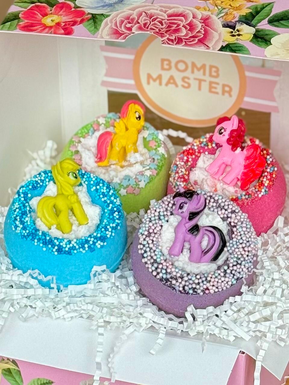 Набор бомбочек для ванны "Милые Пони"