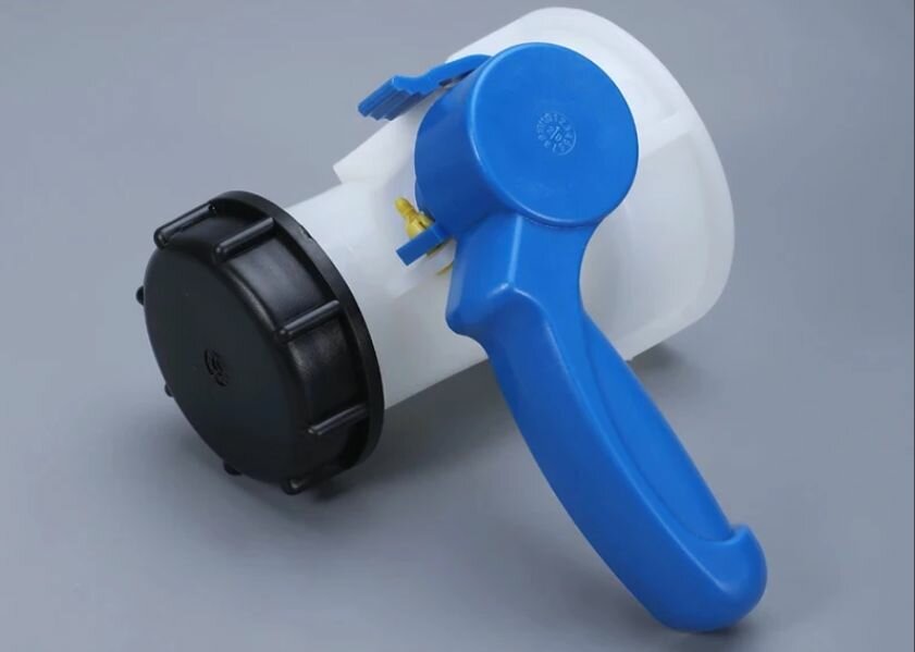 Кран на Еврокуб баттерфляй D 62 мм - 1шт