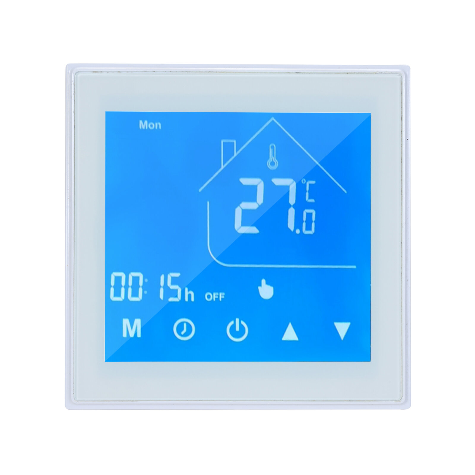 Wi -Fi Smart Thermostat Tempertat Controller ЖК -дисплей Неделя программируется для водного/газового котла Ewelink Control, совместимый с Alexa Home