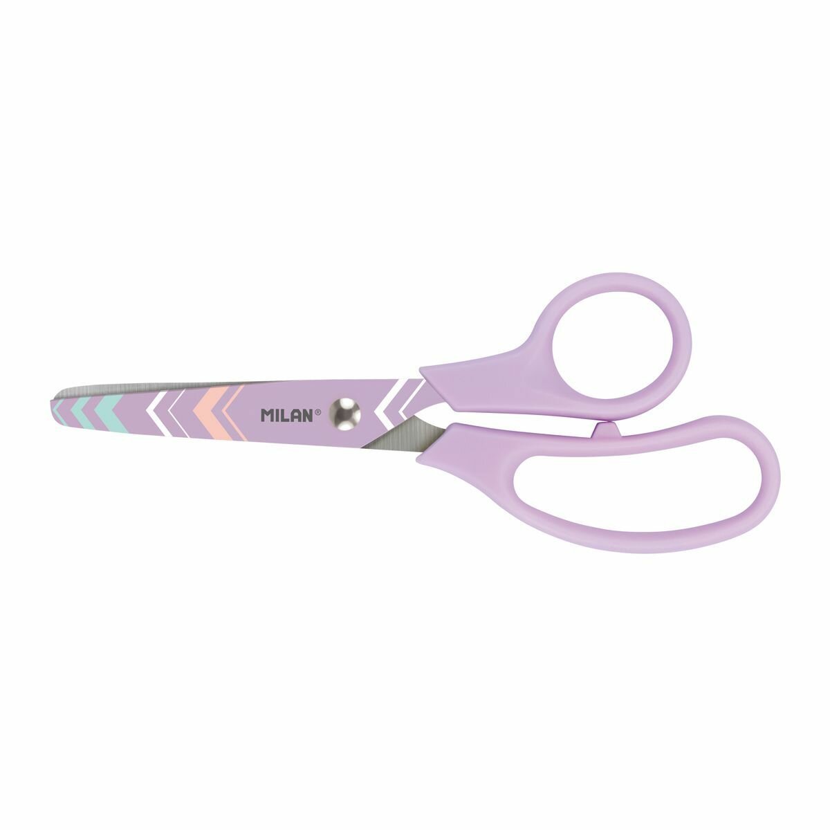 Канцелярские ножницы MILAN BWM10426LV Basic, детские, 13 см, закругленные концы, нержавеющая сталь
