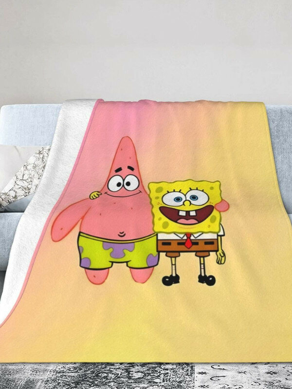 Плед Губка Боб Пледы Губка Боб Квадратные Штаны SpongeBob от SpongeBob SquarePants