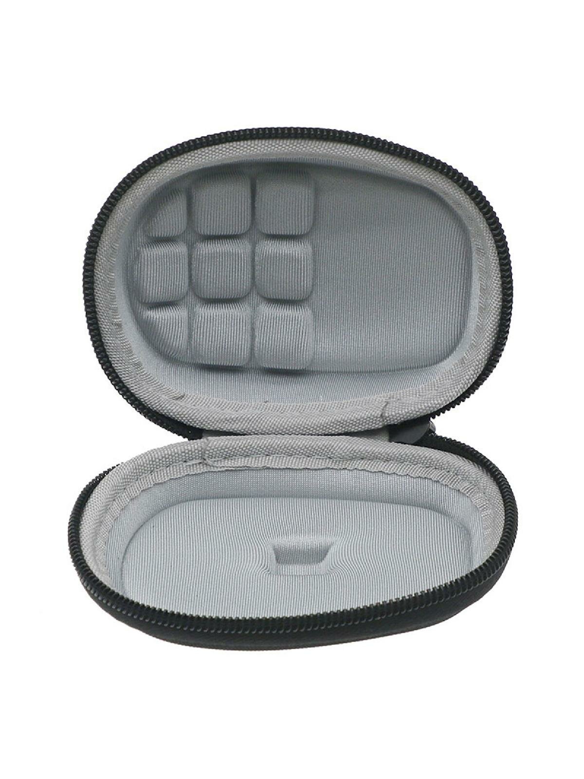 Black EVA Hard Carrying Case Travel Protections Case Sleeve Zippers Mouse Pouches Cover for Mouse