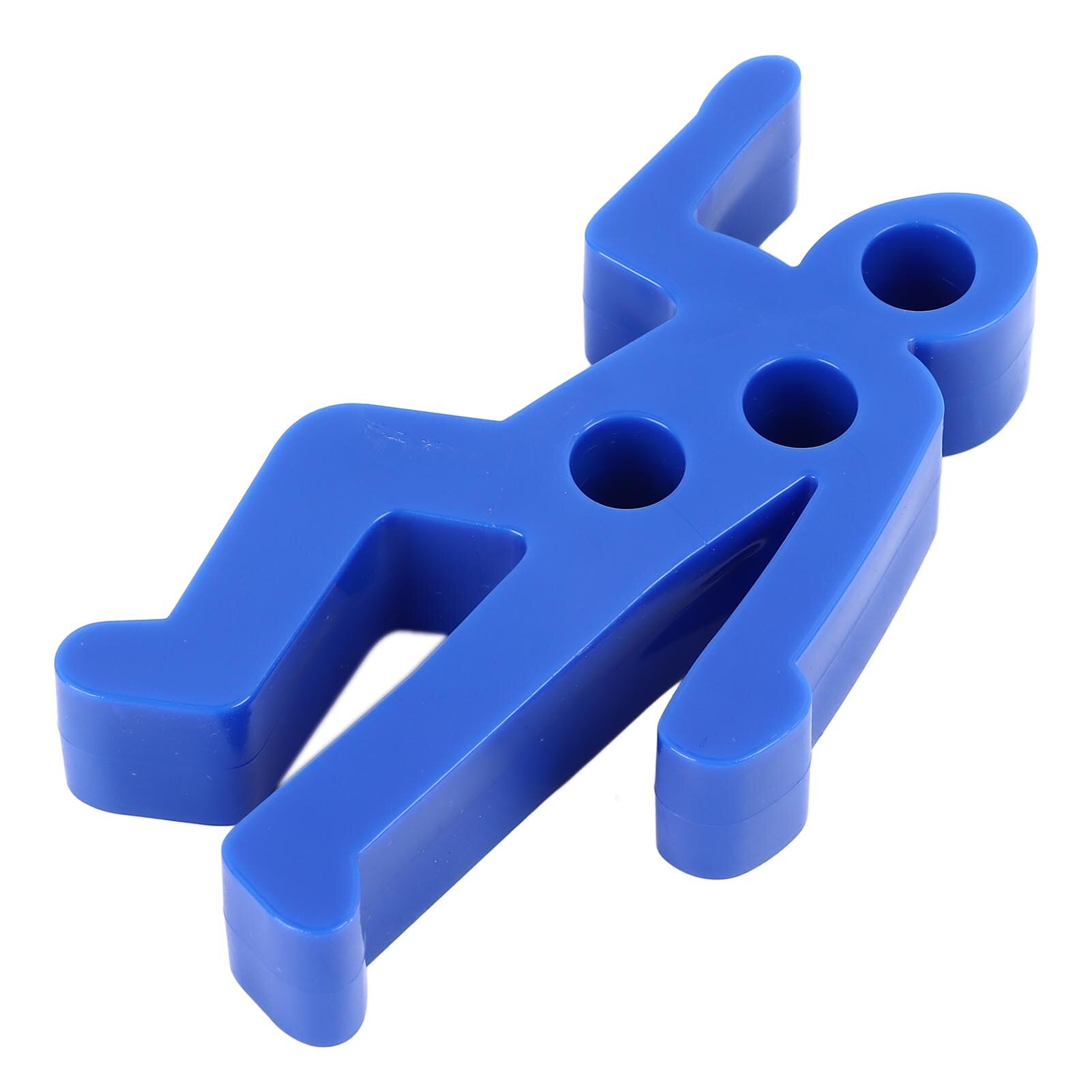 Pen Holder Crime Scene Pencil Holder Desk Pen Holder Office Decorations Christmas Gifts Office Desk Accessories Blue Plastic 10.3 x 6.2 cm 49.00g 1.73oz 4 x 2.5 in 3 holes 10mm 11mm 1 шт.