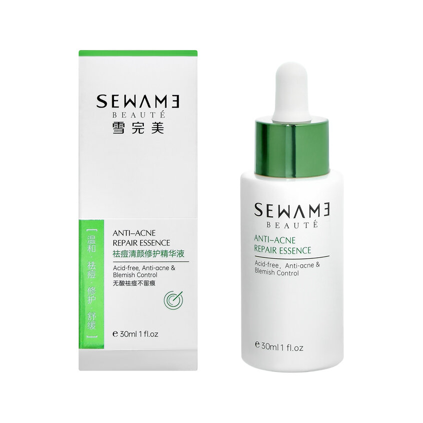 Сыворотка для лица SEWAME ANTI ACNE, успокаивающая, с витамином В8 и экстрактом овса, 30мл