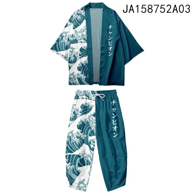 Костюм «Великая волна Канагавы» craftee face, полиэстер, унисекс S, hfqfk-001