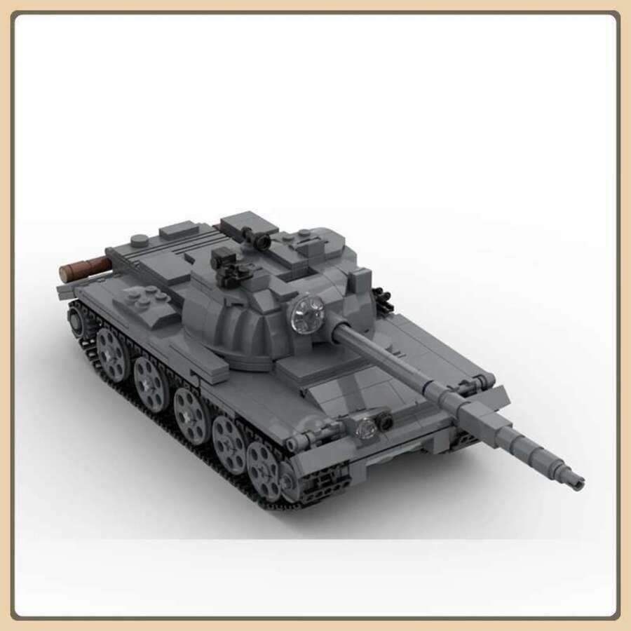 Конструктор танков T-62 из пластика