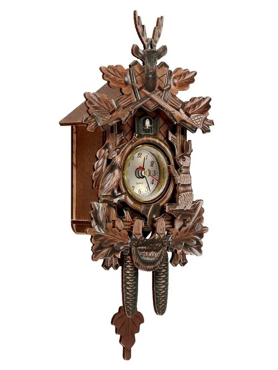 Элегантные настенные часы с кукушкой для уюта
