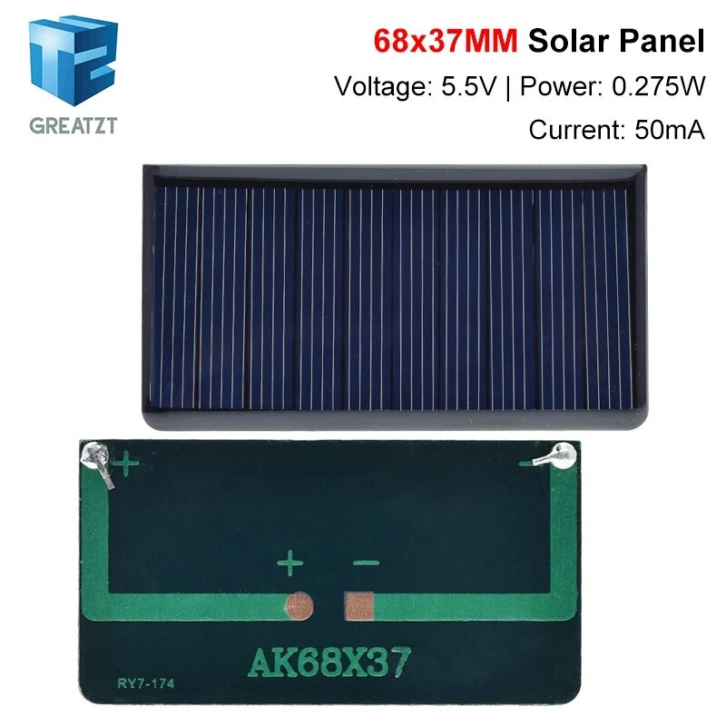 Мини солнечные панели Sunpower 5,5В 50мА