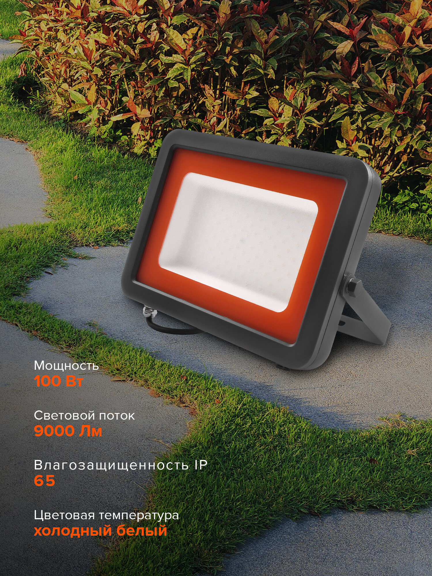 Прожектор светодиодный уличный Jazzway PFL-S2 100w 6500K IP65