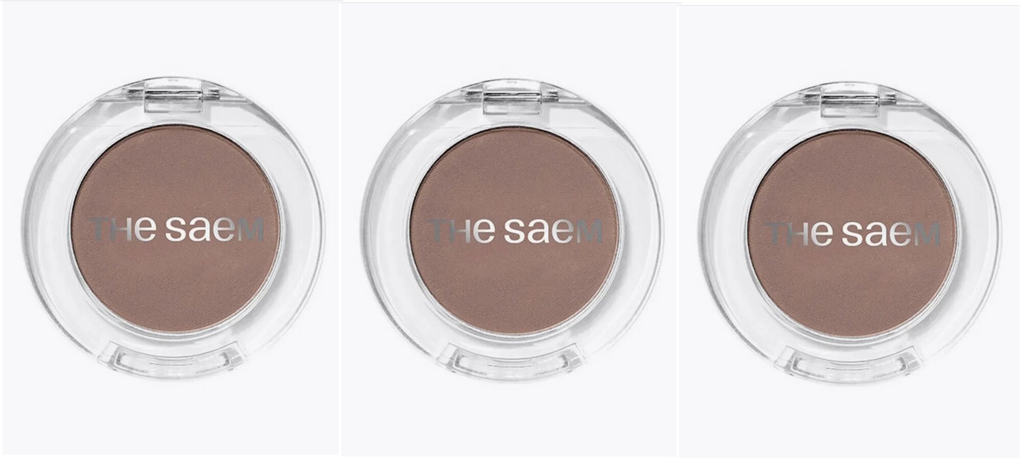 Тени Sung bo Cleamy для век Saemmul Single Shadow (Matt) BR02, 1.6 гр, 3 шт