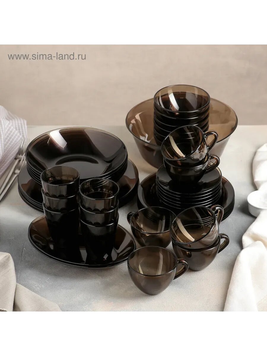 Набор посуды сервиз Амбьянте, 45 предметов