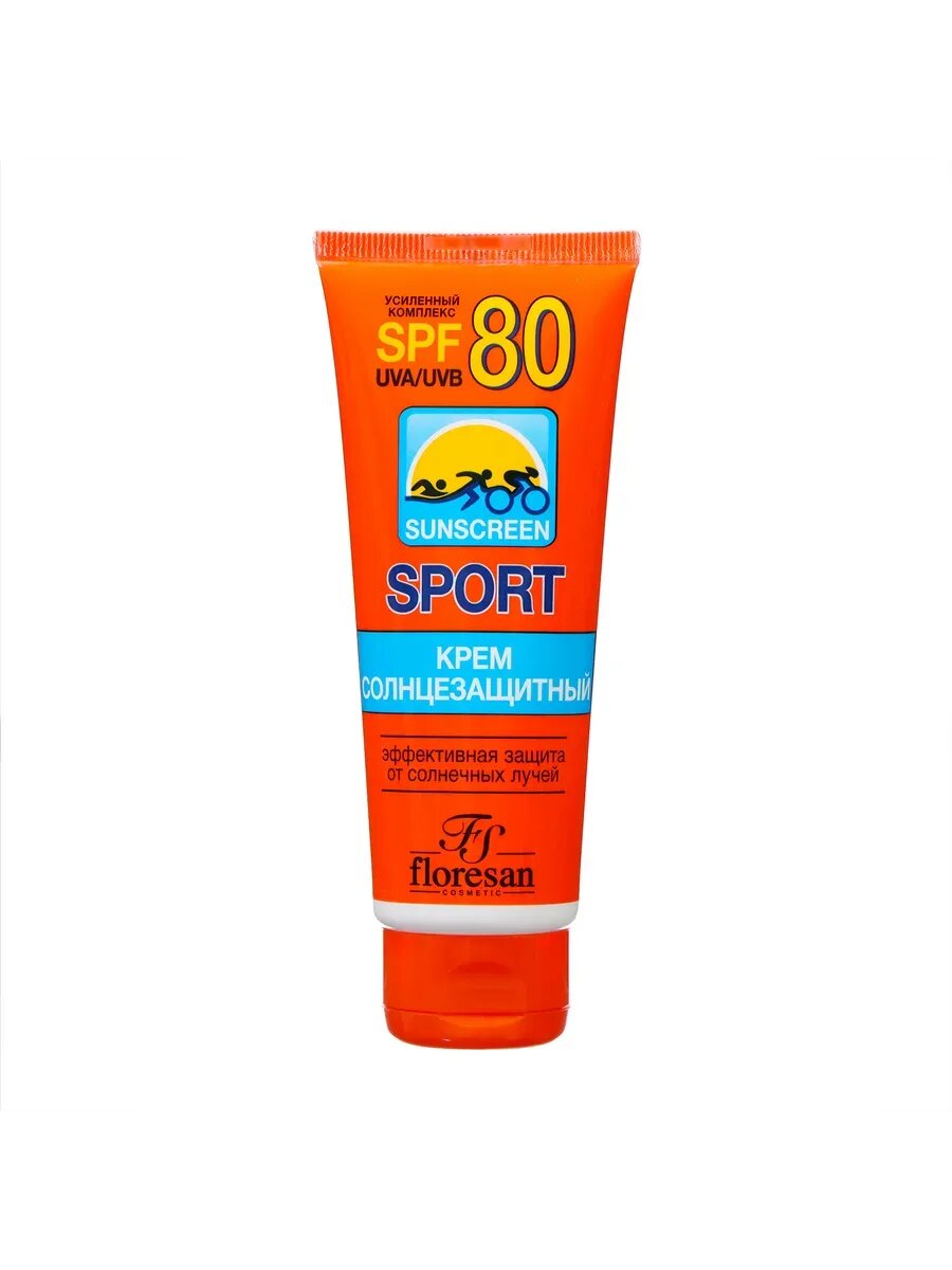 Крем солнцезащитный для спорта SPF 80, 60 мл