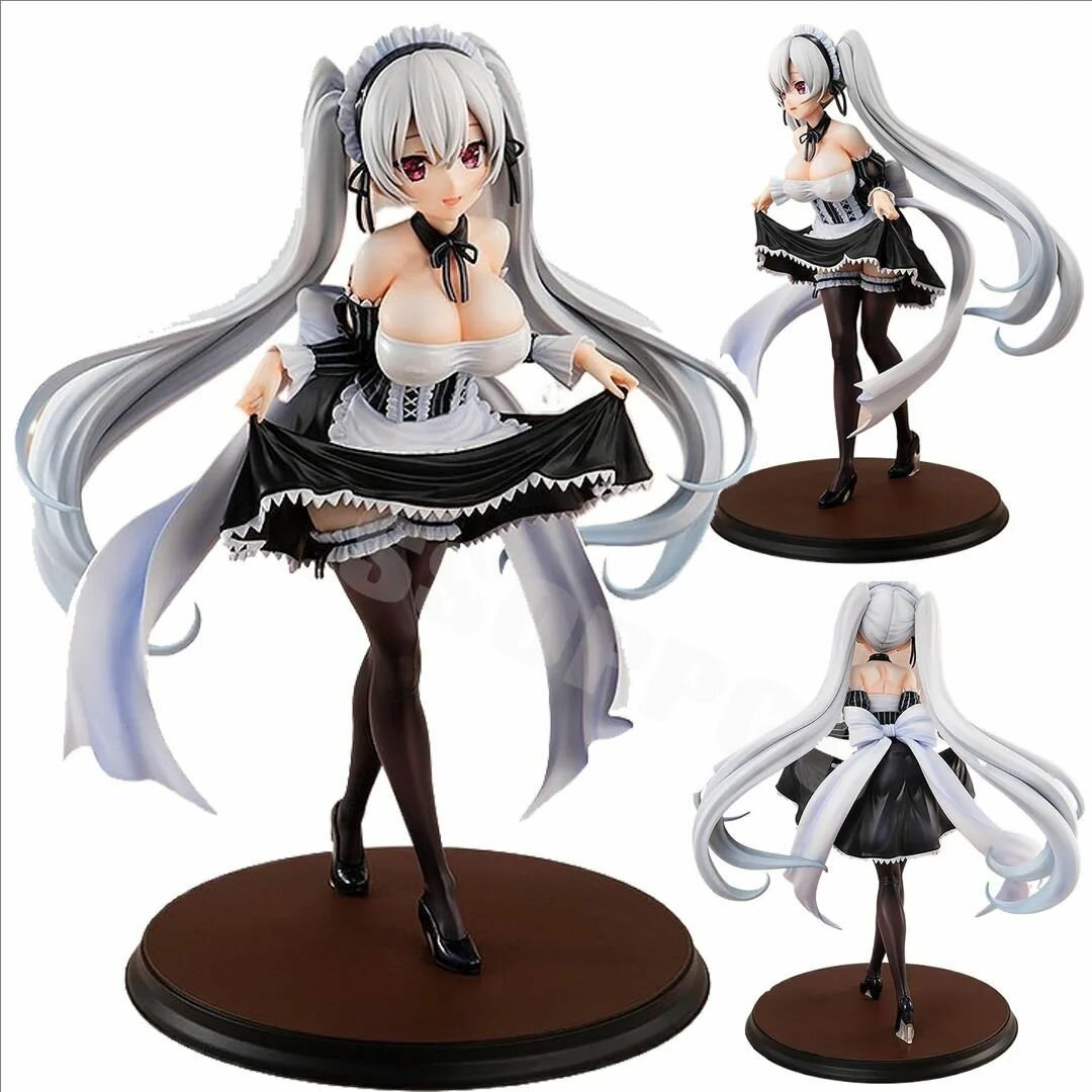 Фигурка аниме 18+ сексуальная девушка (KD colle Yui Maid Ver 1/7 GSC KADOKAWA Girls) 25см-пакет