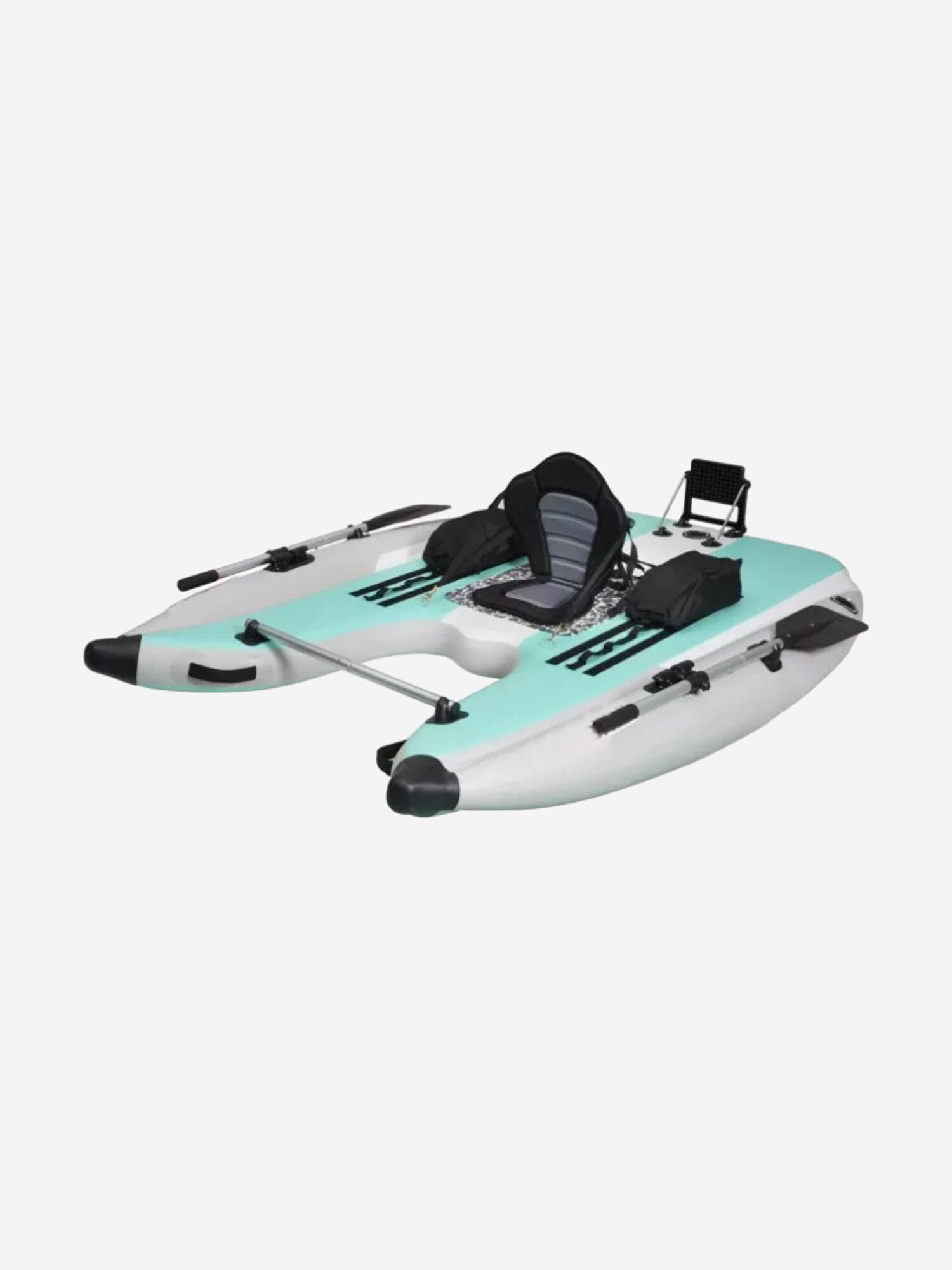 Надувной плот BalticAir "Air", для рыбалки, 245x170x300 см, зеленый