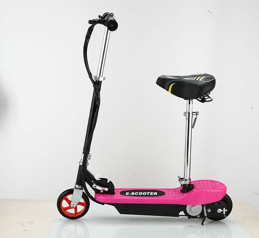 Электросамокат DDHB-03, складной, 120W, до 20 км/ч, максимальная нагрузка 80 кг, черный