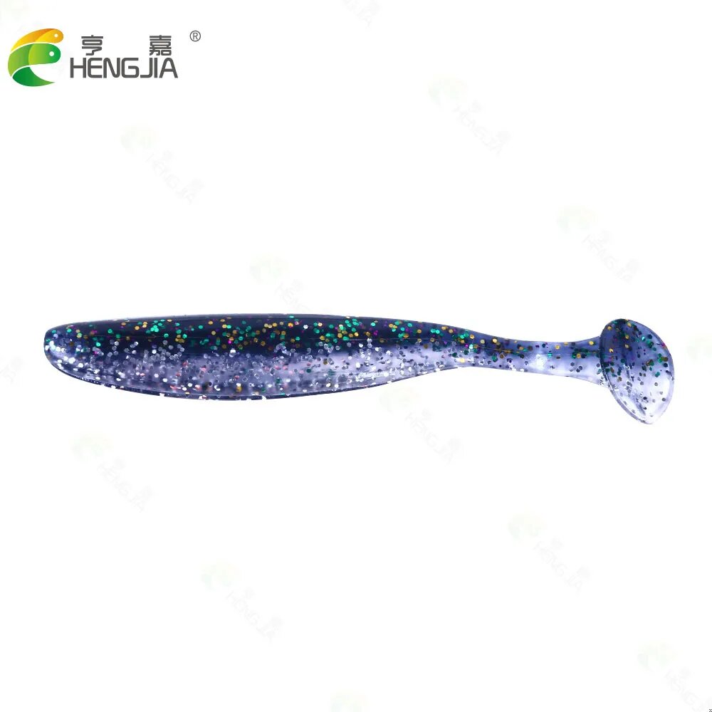 Мягкая приманка HENGJIA 5.5см, изумрудный цвет, 10шт