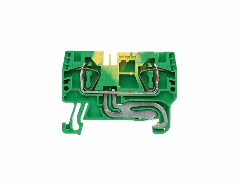 Клеммники Schneider Electric AB1RRNTP435U2, пружинные, с заземлением, 4 мм. кв, 5 шт.