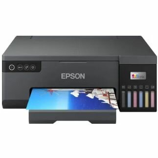 Принтер струйный Epson L8050 (C11CK37405/C11CK37506/37507) черный - цветная печать, A4, 1440x5760 dpi, ч/б - до 10 стр/мин (A4), USB, Wi-Fi