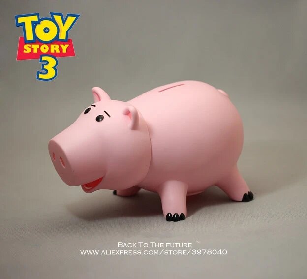 Disney Toy Story 4 Hamm the Piggy Bank Q Version 21 см ПВХ фигурки свиней мини-куклы детские игрушки модель для детей подарок