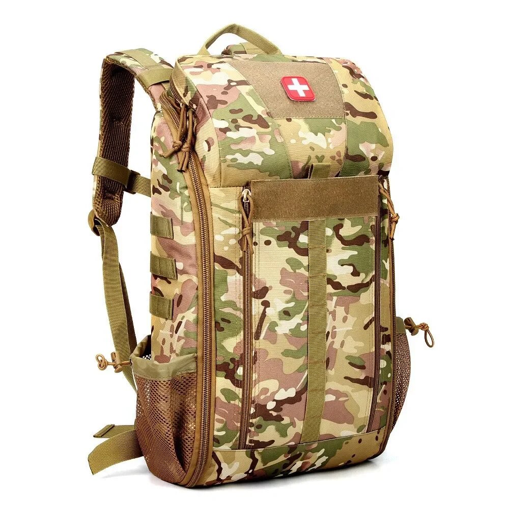 Большой Тактический Медицинский Рюкзак Для Экстренной Помощи, Многофункциональная Сумка Для Кемпинга И Путешествий