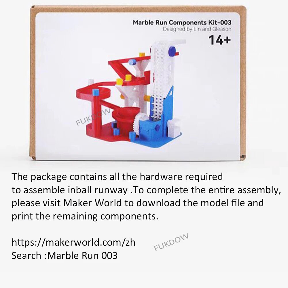 Marble Run Kit-003, 14+, inball runway