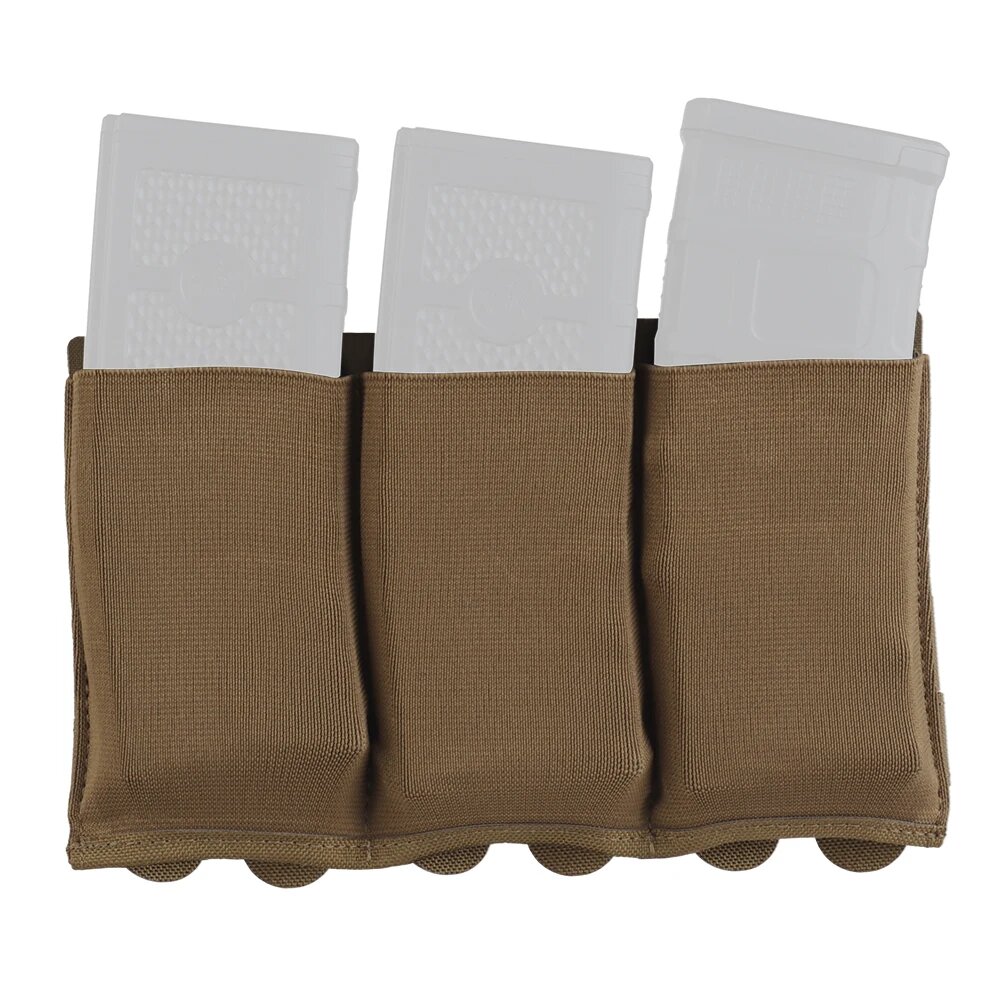 Тактический подсумок для магазинов Molle Бежевый, Tan Triple