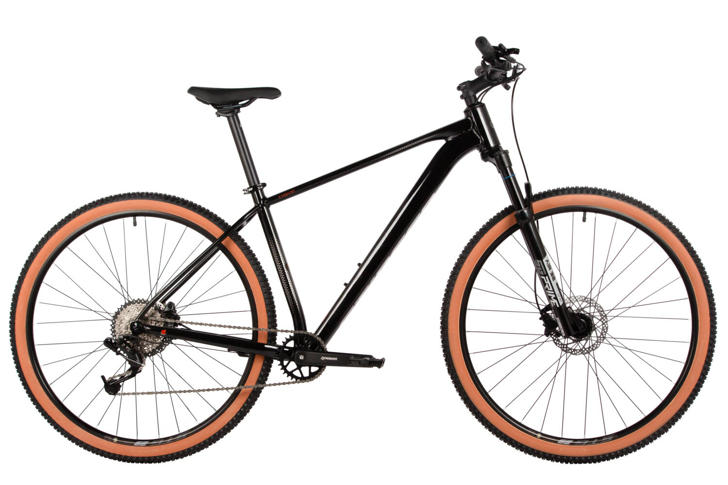 Горный велосипед Stinger Gradient EVO 29 (2025), алюминиевая рама, размер M, черный