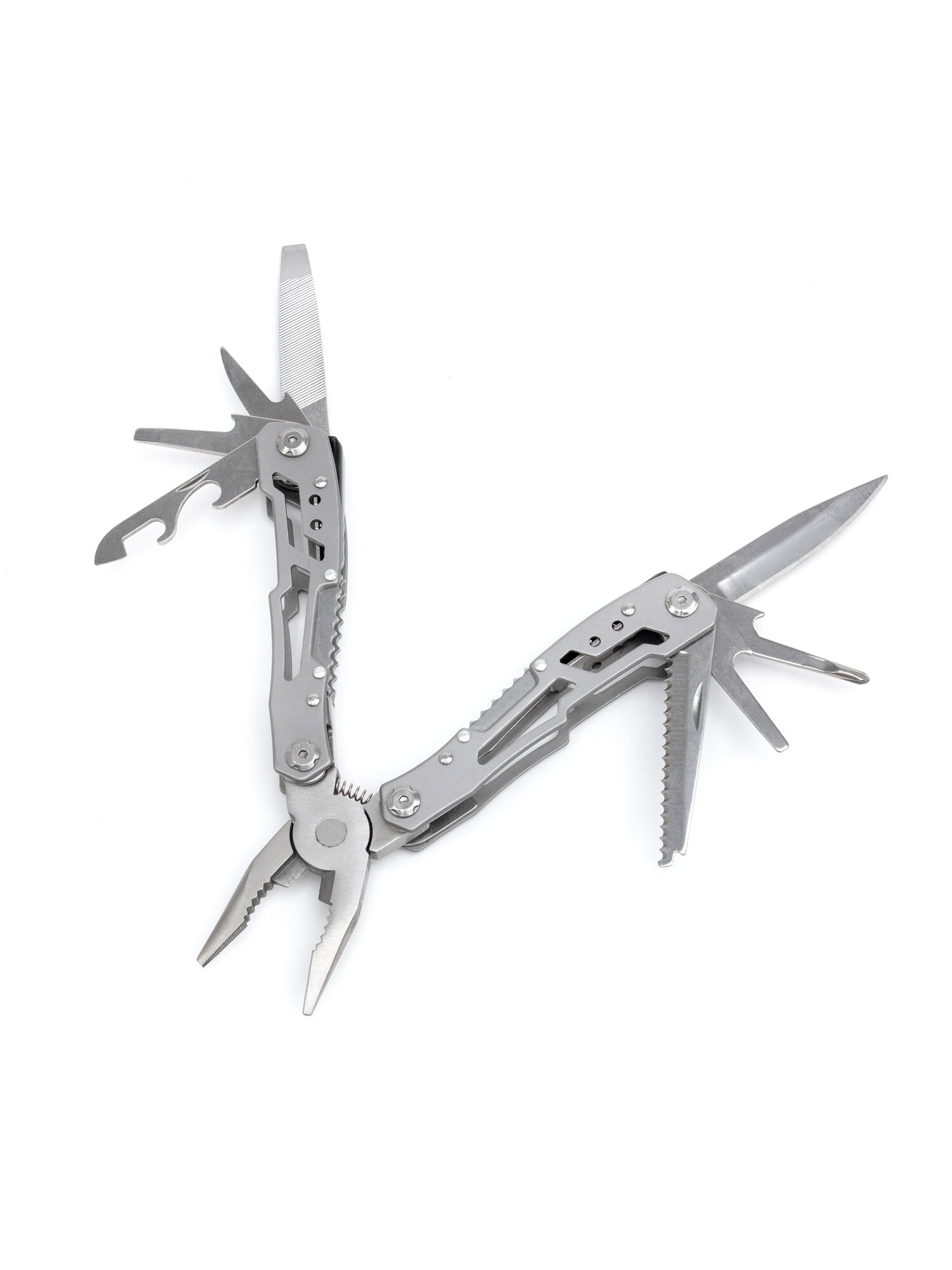 Мультитул DRIVER Limited Edition, серебристый, 14 инструментов, нержавеющая сталь