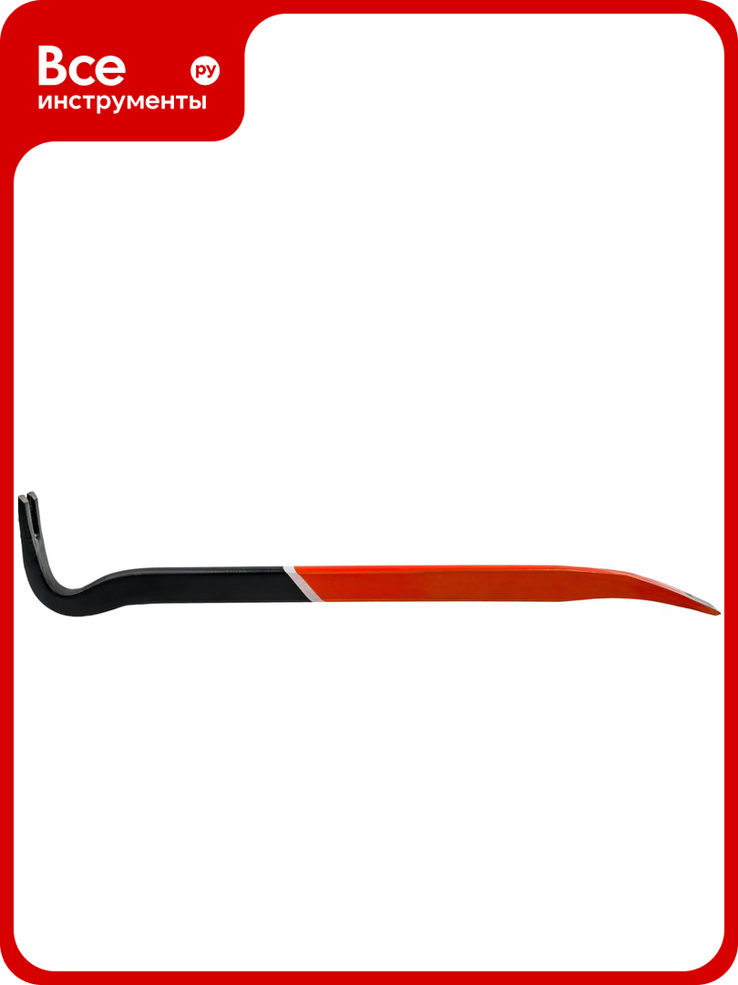 Усиленный лом-гвоздодер 600 мм Gigant GNP-600, демонтажа различных конструкций