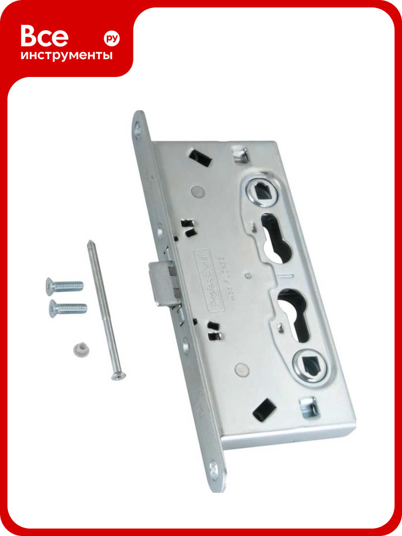 Корпус врезного замка для противопожарных дверей Fuaro FP. C-65.72-0432 25811