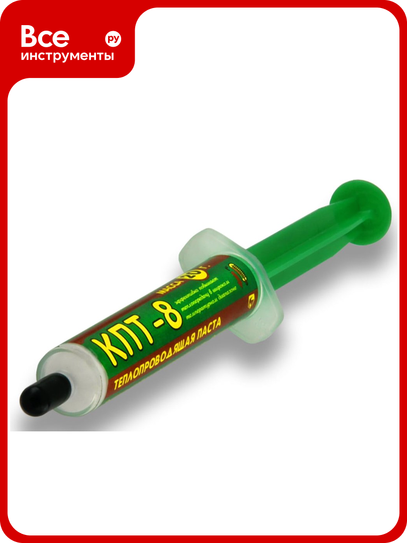Теплопроводящая паста Connector КПТ-8 20 г. КПТ-8 -20гр КПТ-8 -20гр