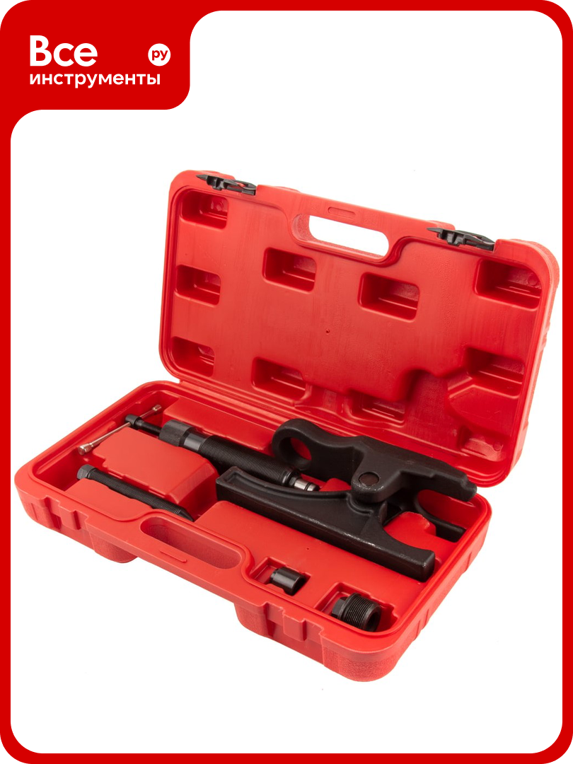 Гидравлический съемник шаровых опор WIEDERKRAFT WDK-214890, стальной, универсальный автомобильный инструмент