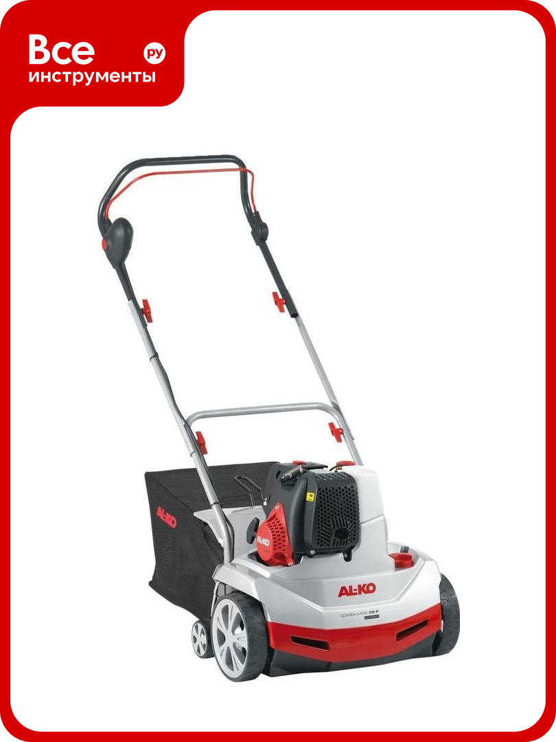 Бензиновый аэратор Al-ko Comfort 38 P Combi Care 112799, для рыхления верхнего слоя земли для обеспечения, 55 л