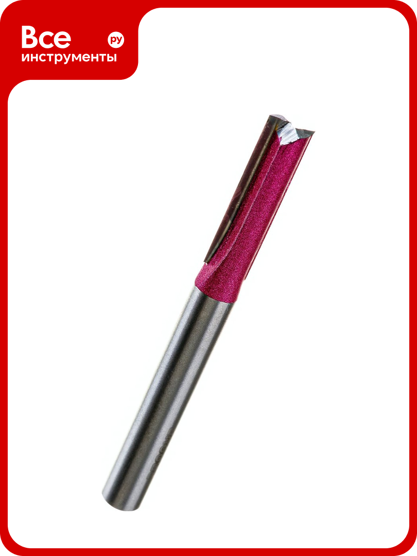 Фреза пазовая (6x22x55 мм; хв-к 6 мм; Z2) PROCUT 110611P