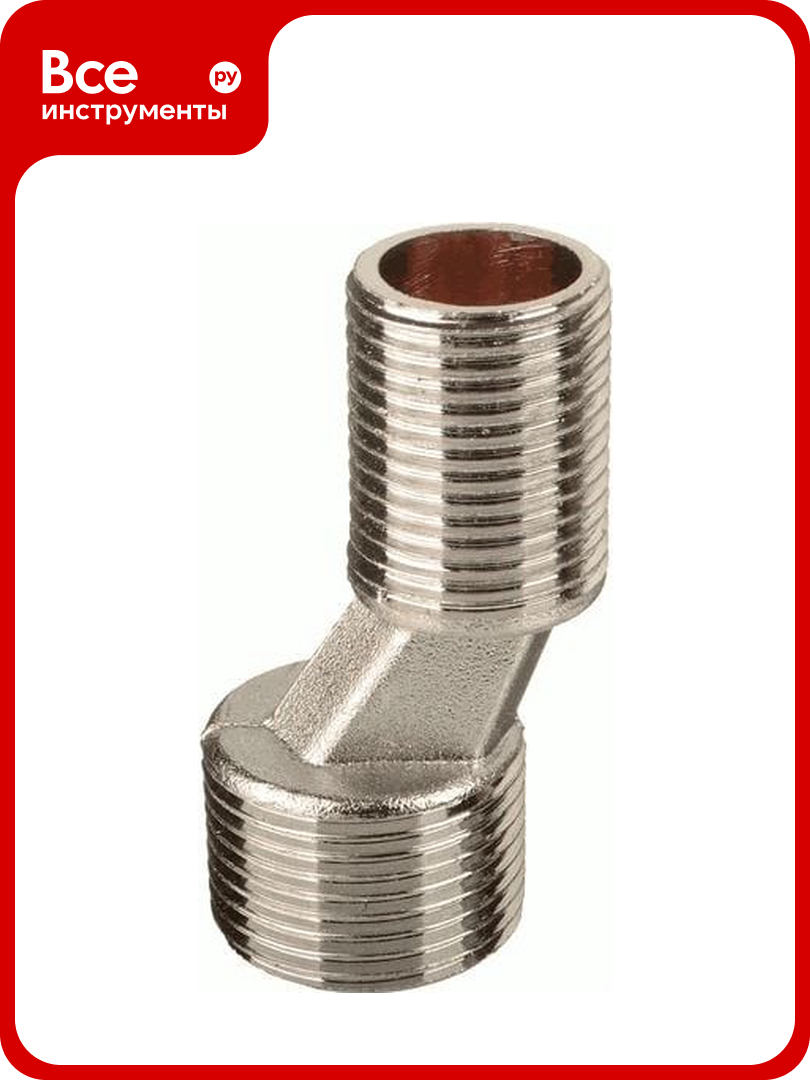 Эксцентрик, Melodia, для смесителя Melodia della vita 58 мм латунь никель 34479, жесткого крепления к водопроводу, L=58