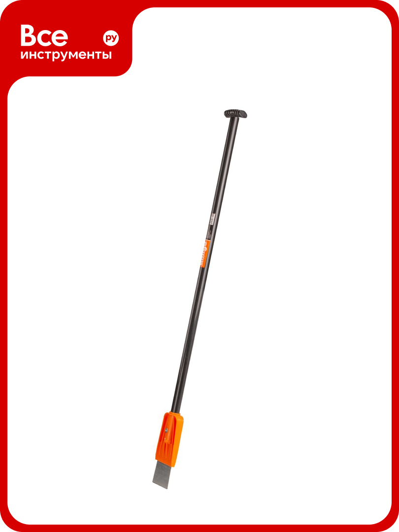 Ледоруб AMIGO 78010, металл, с Т-образной ручкой обеспечивает стойкость