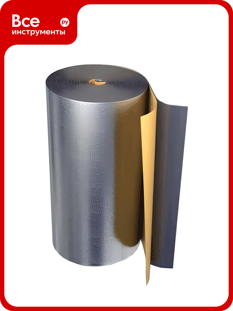 Рулон Energoflex BLACK STAR DUCT AL 5/1,0-20 Т<95С самокл. черный EFXR05120BSDUCAL 008-0990