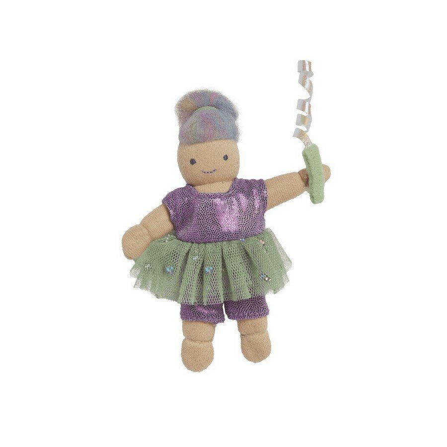 Мягкая куколка Гимнастка в подарочной коробке