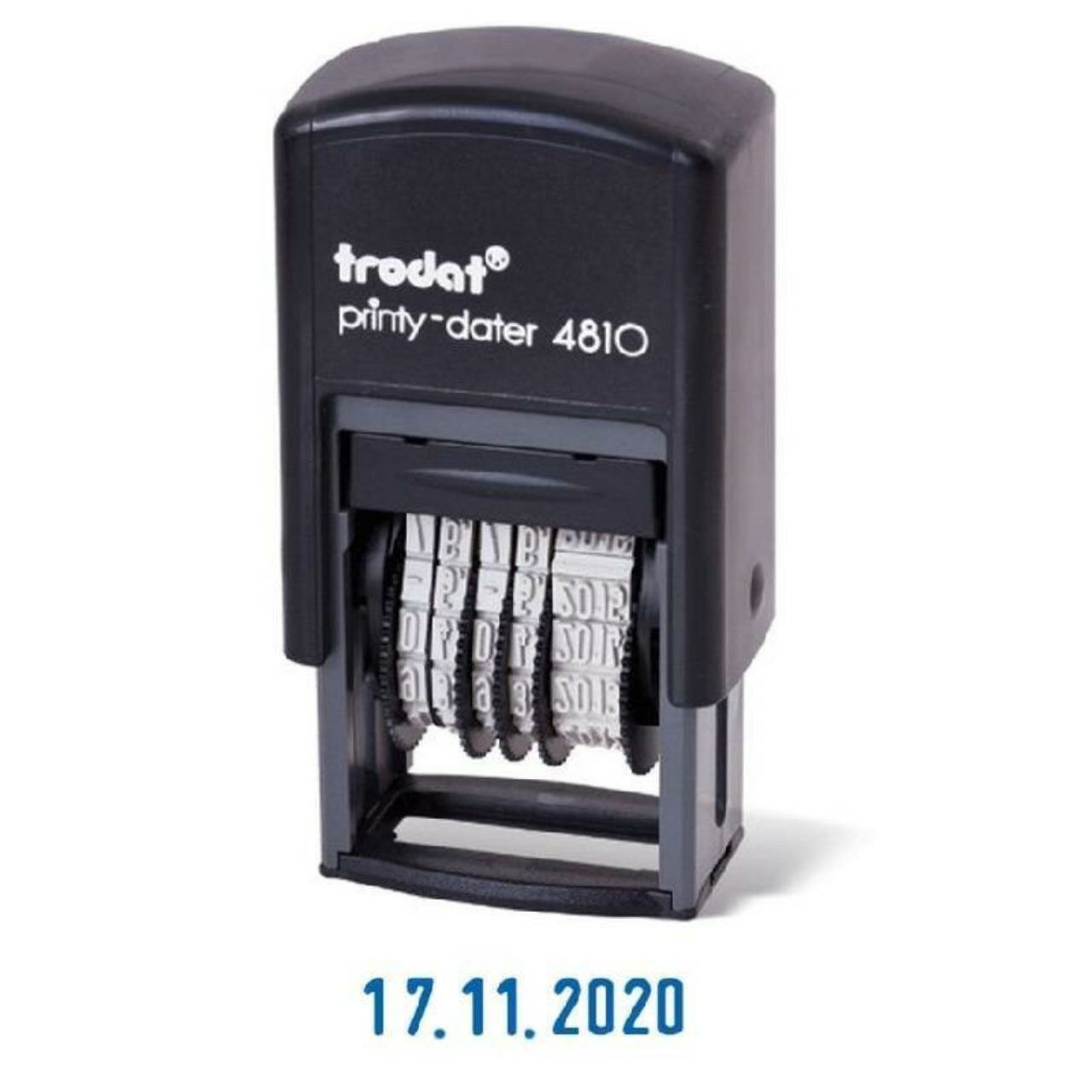 Мини-датер пластиковы, 3,8мм, банк цифр