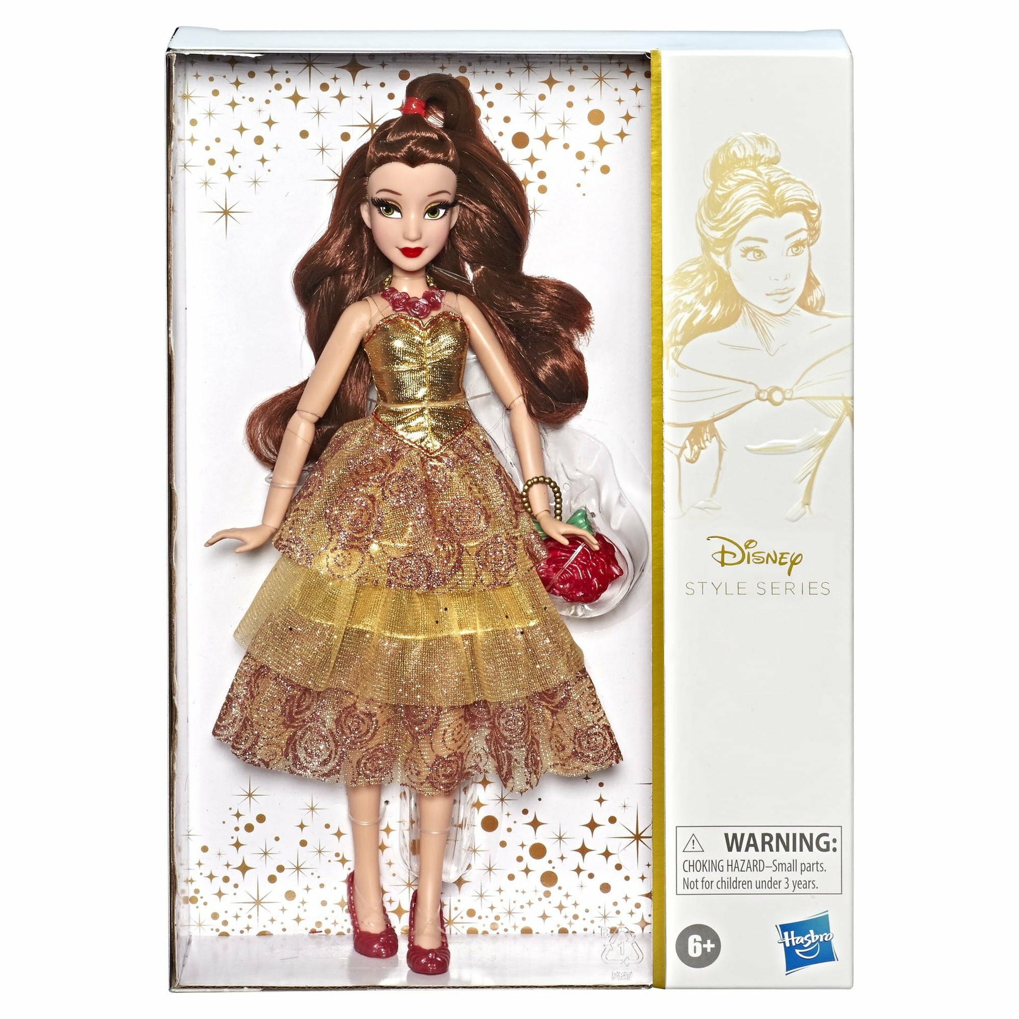 Hasbro Disney Style Series Belle Fashion Doll / Набор модных кукол Дисней принцесса, включая аксессуары
