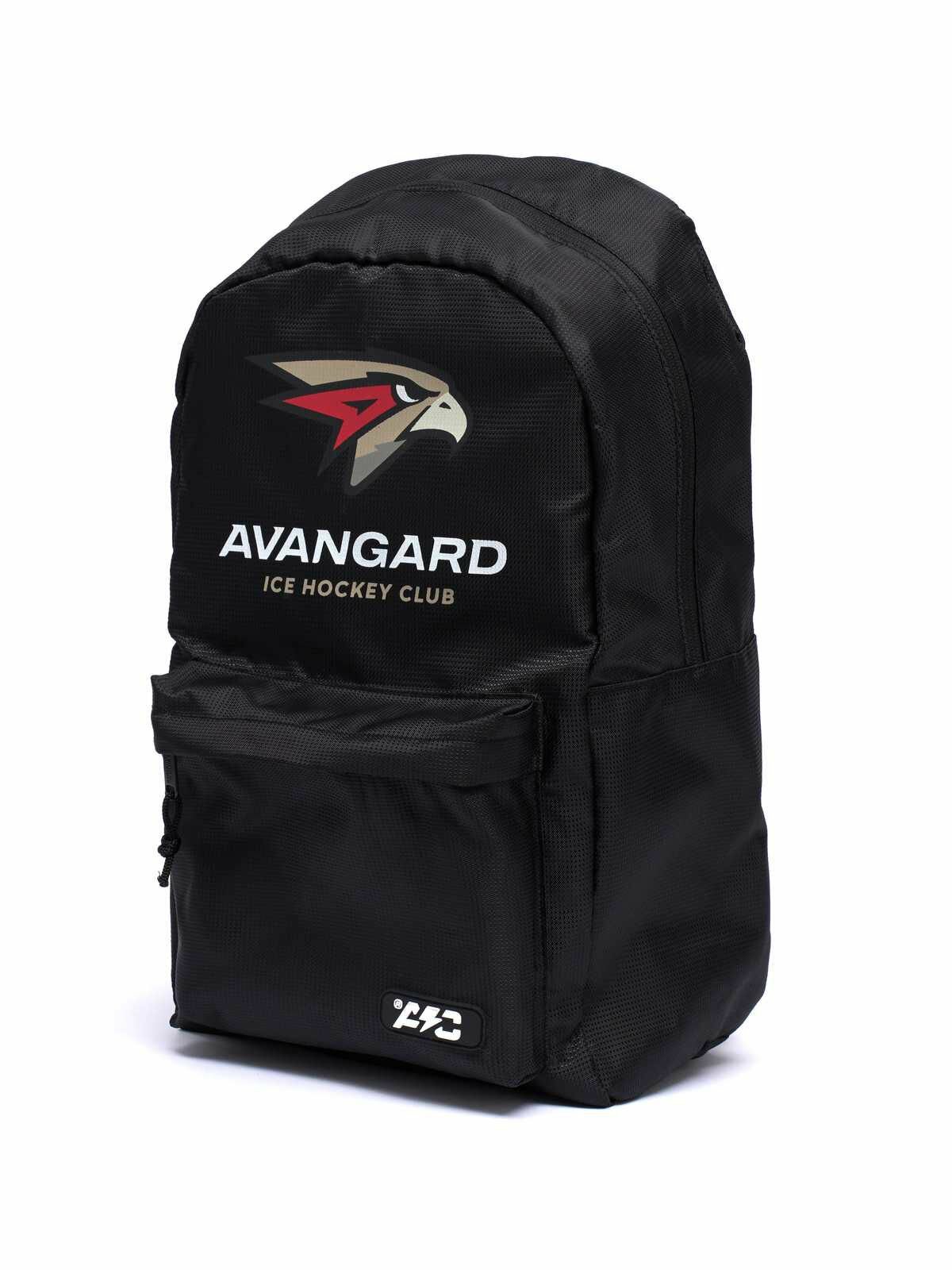 Рюкзак спортивный ХК Авангард черный Атрибутика и клуб; городской